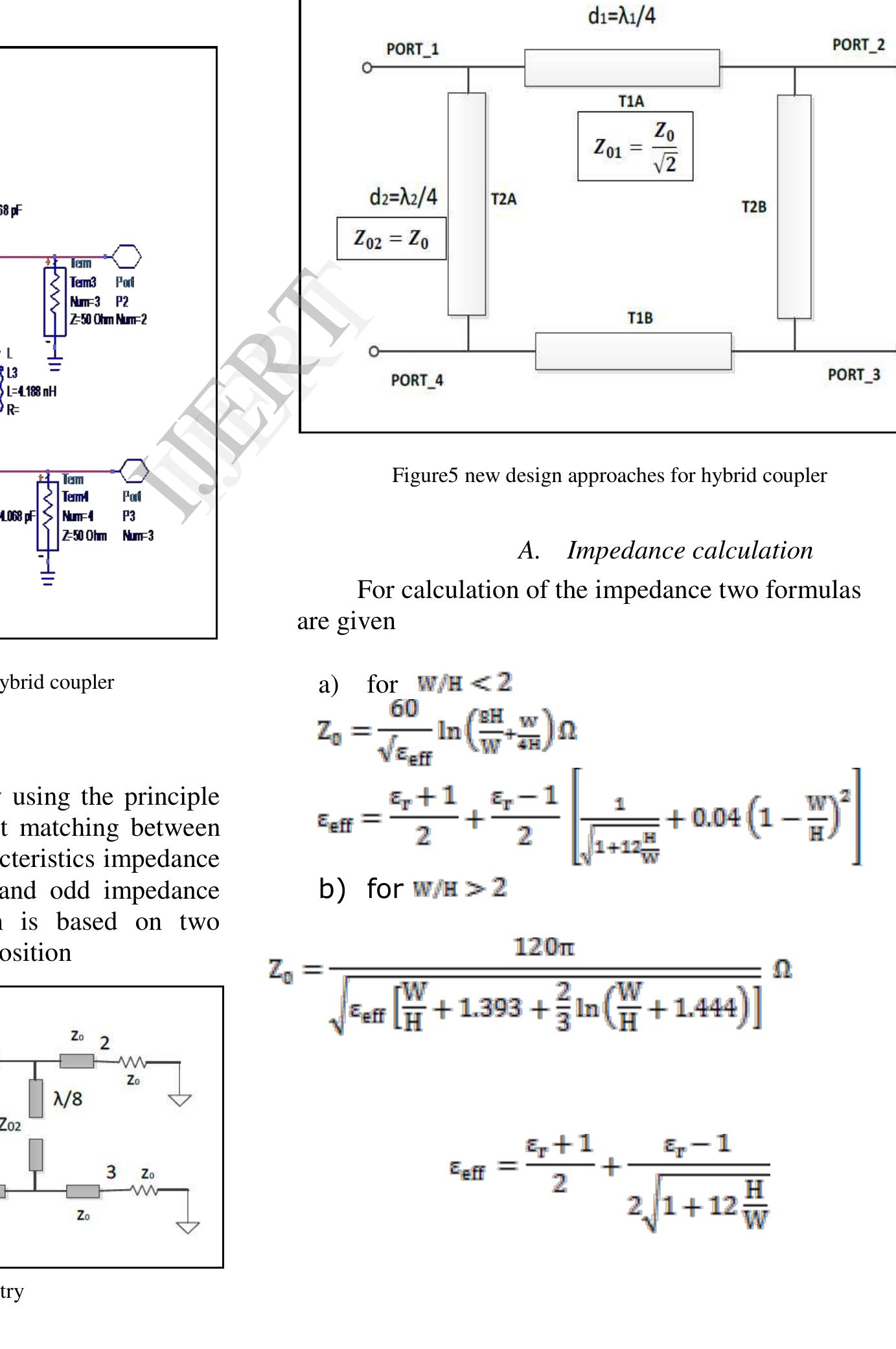 The designs of microstrip line for determine its length,