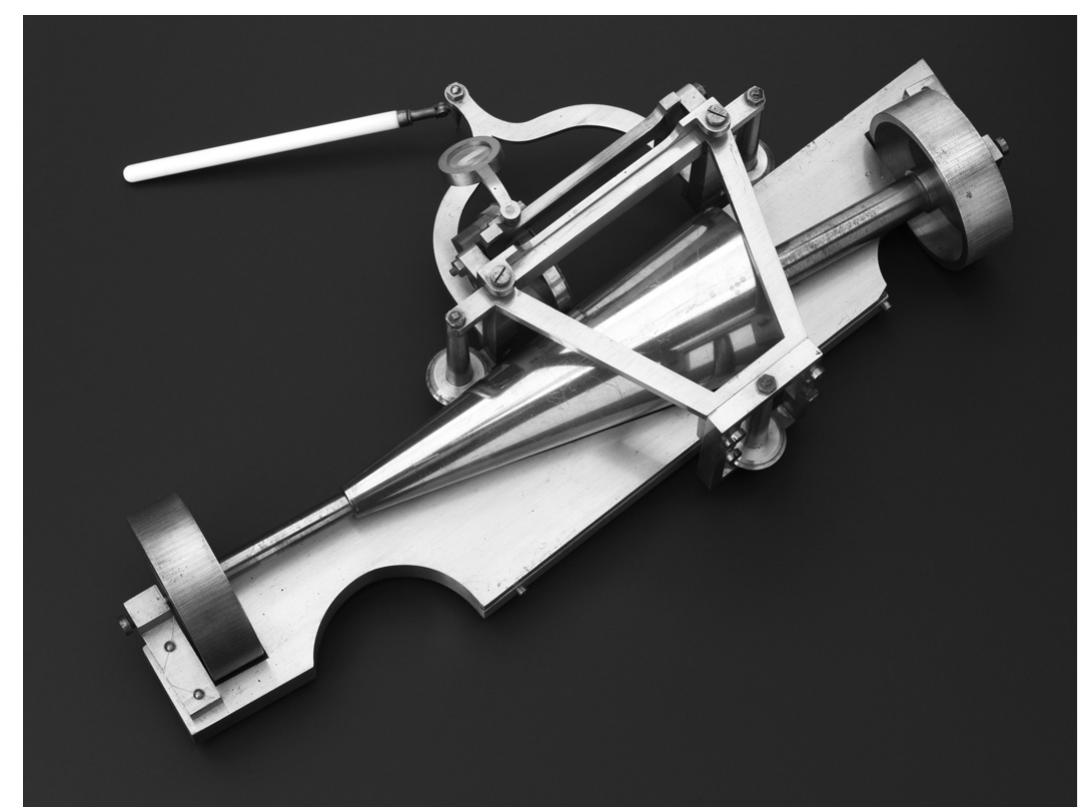 C. the cone-wheel planimeter, sang, 1851. inv. 1924-556.