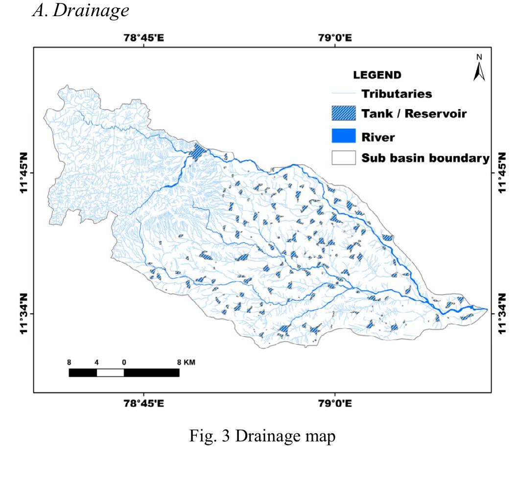 Drainage, slope, soil, geology, geomorphology, landuse and