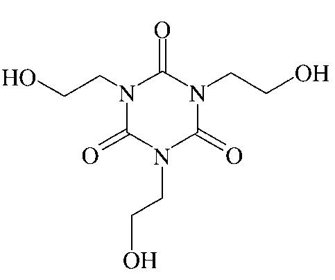 Hl scheme 1. structure of tris-(2-hydroxyethyl) isocyanurate