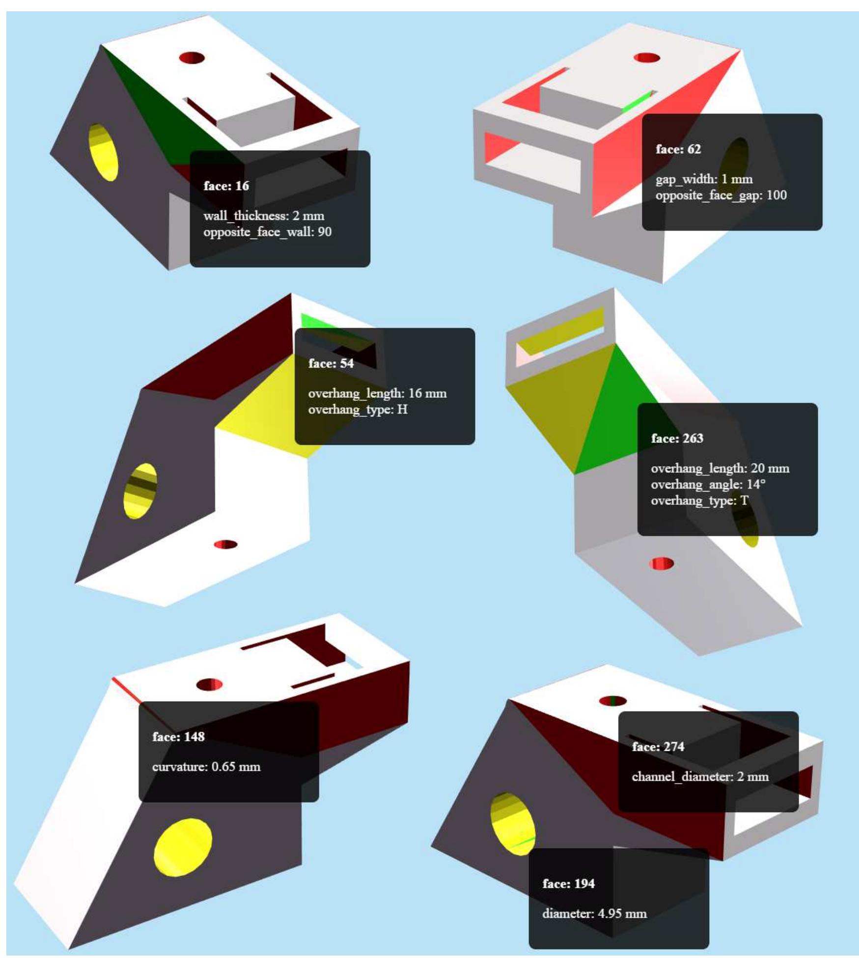 The third object represents a kind of a bench vice (see
