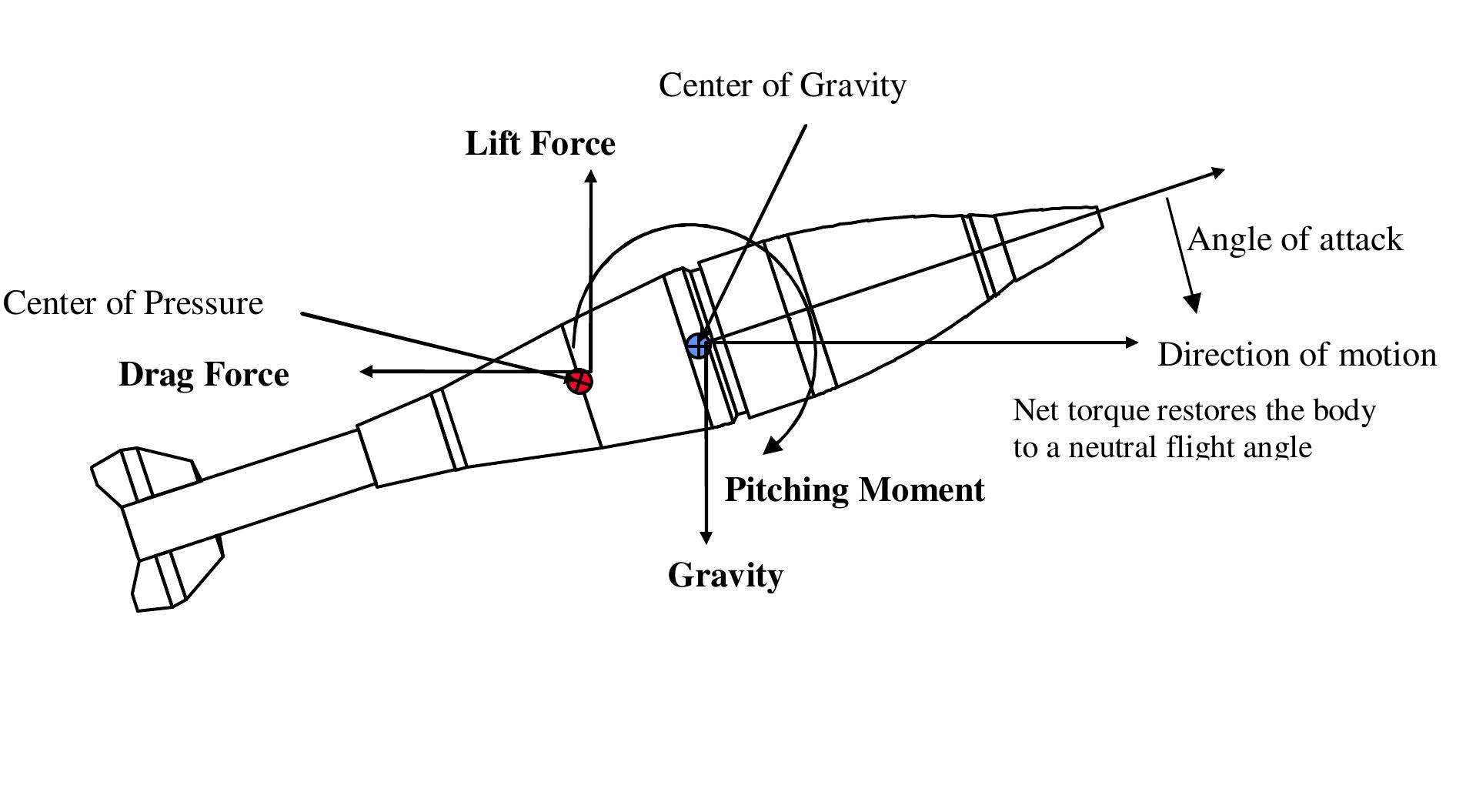Classical aerodynamic force of exterior ballistics;
