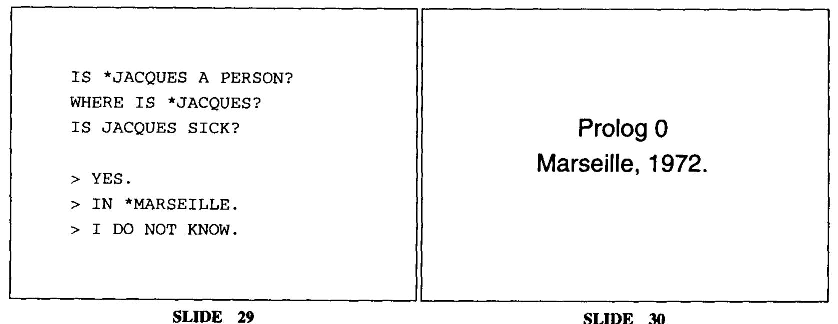 There were some main differences between prolog 0 and