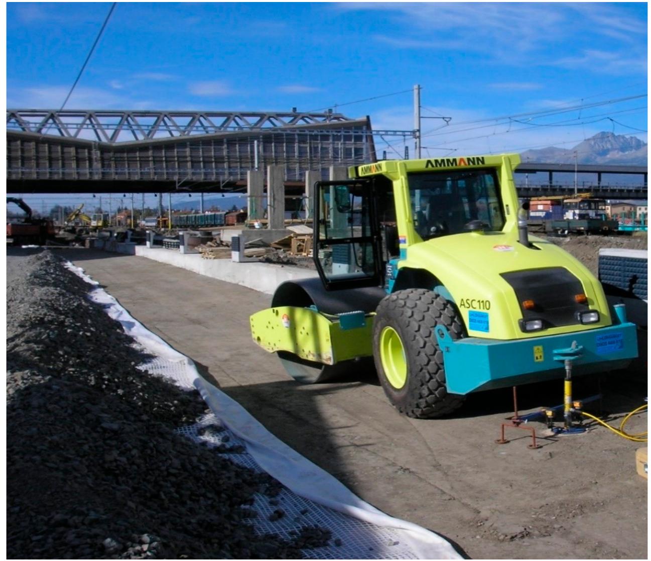 Static load tests on the compacted layer. static load test