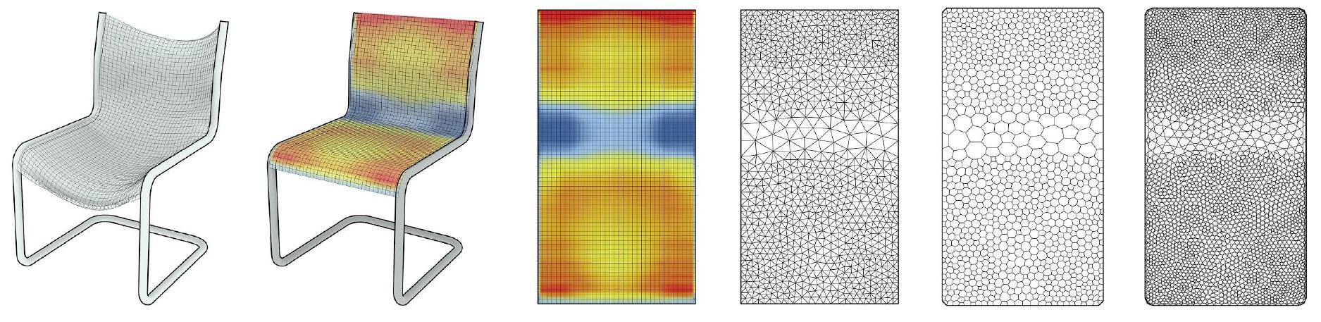 Process diagram for the topological optimization method,