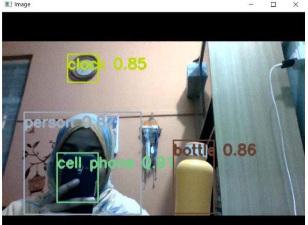 Real Time Object Detection With Multiple Bounding Boxes 2
