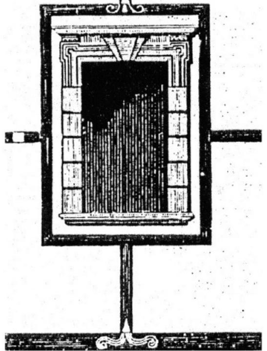 Inventory of a fragment of the sgraffito frame decoration on