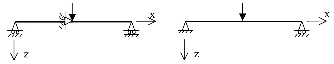 Static system (left: static system in the set-up, right: