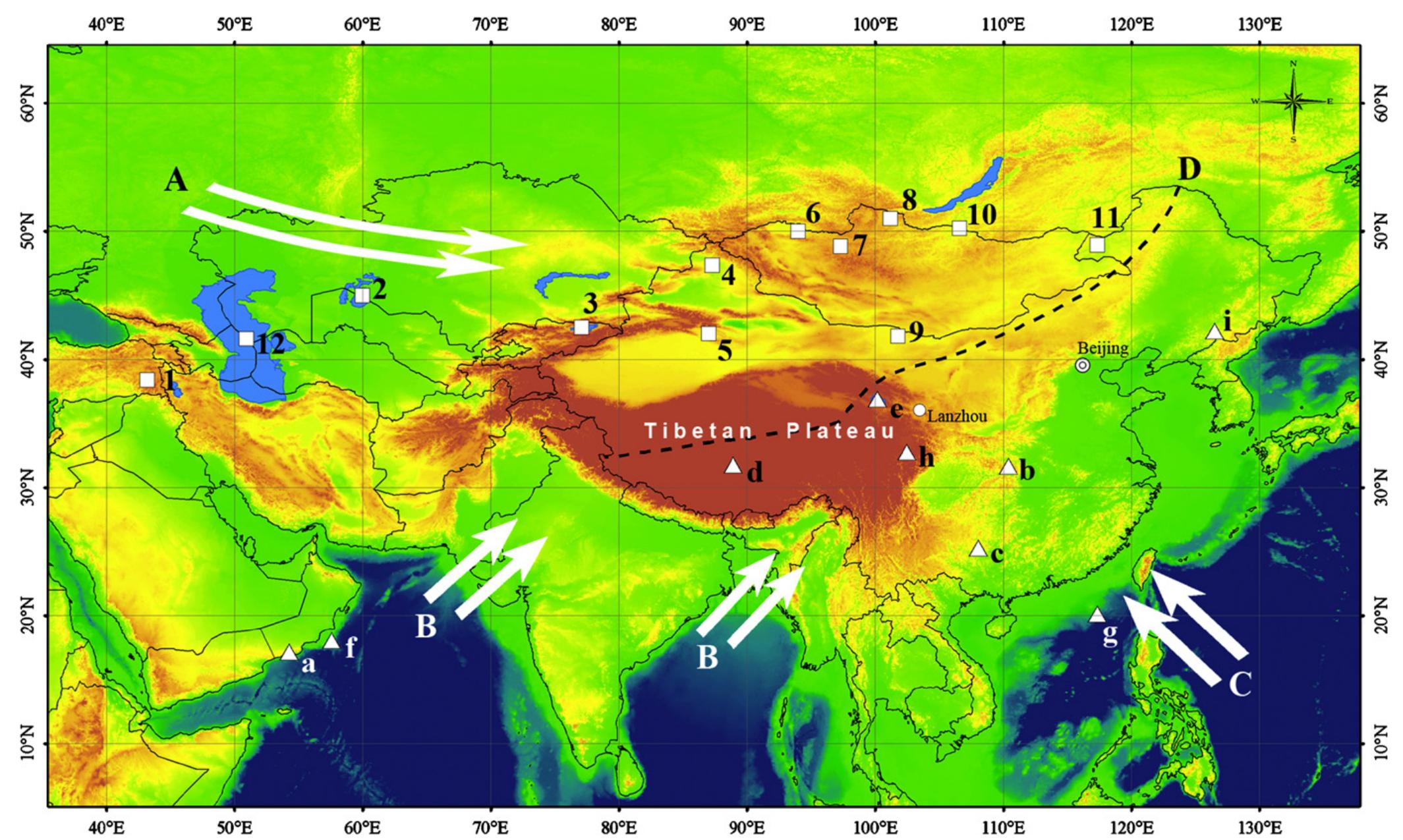 Figure 2 - from Holocene moisture evolution in arid central