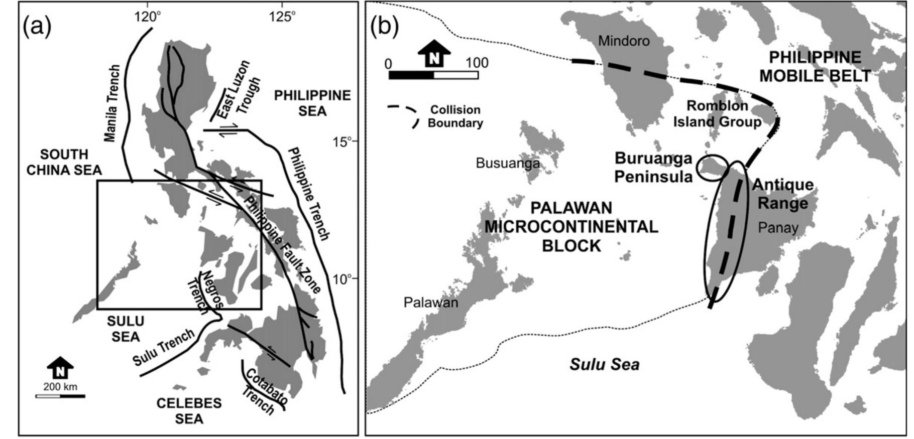 Regional tectonic setting of the philippines. a. the