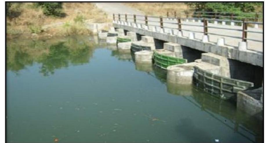 Figure 1 - from Bridge Cum Bandhara - a Crossing and Storage