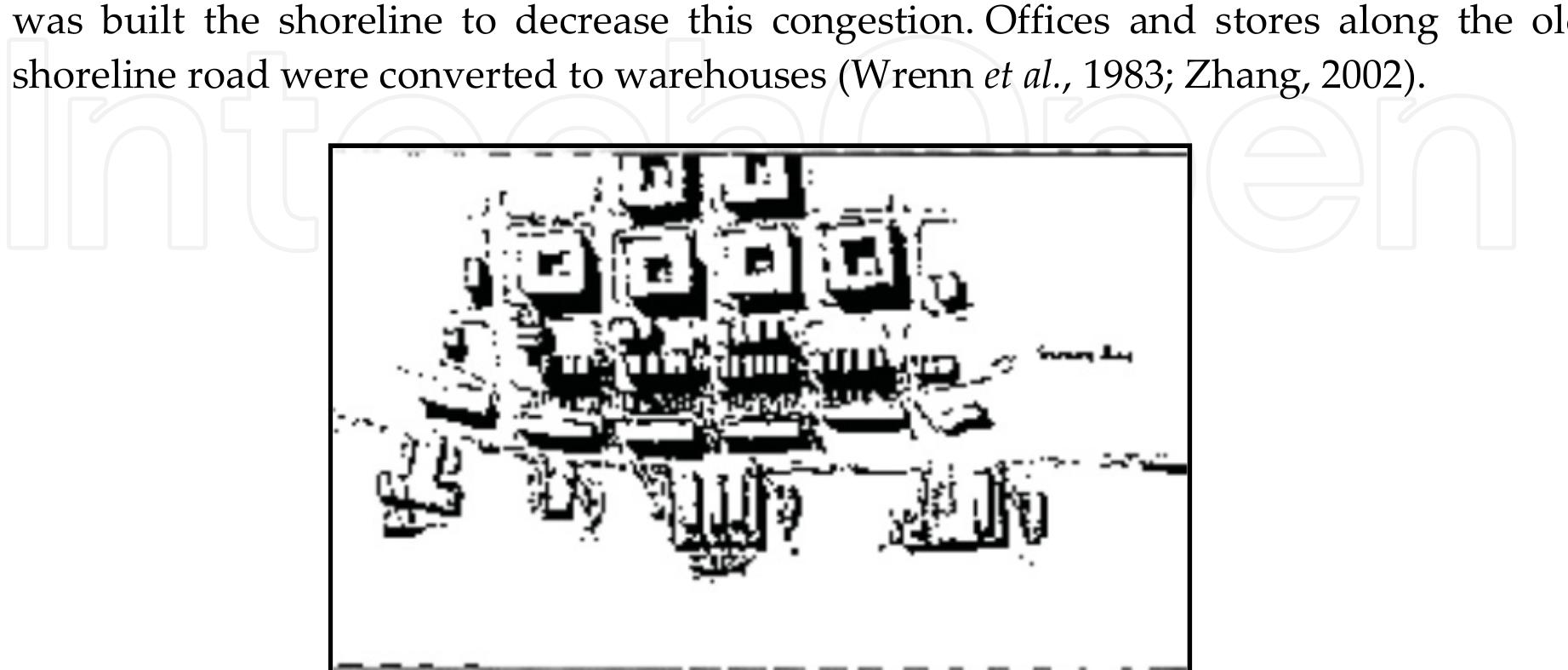 Typical pattern of waterfront development (phase two)