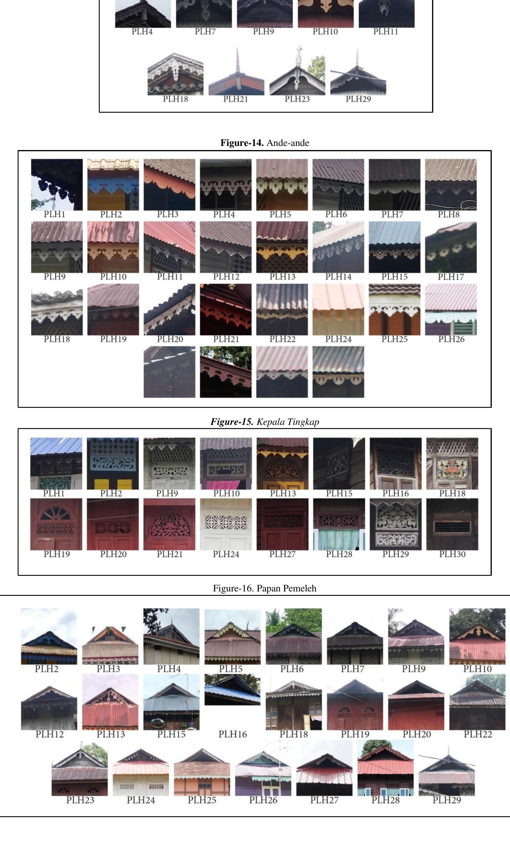 Figure 13 - Decorative Elements of Traditional Malay Houses: