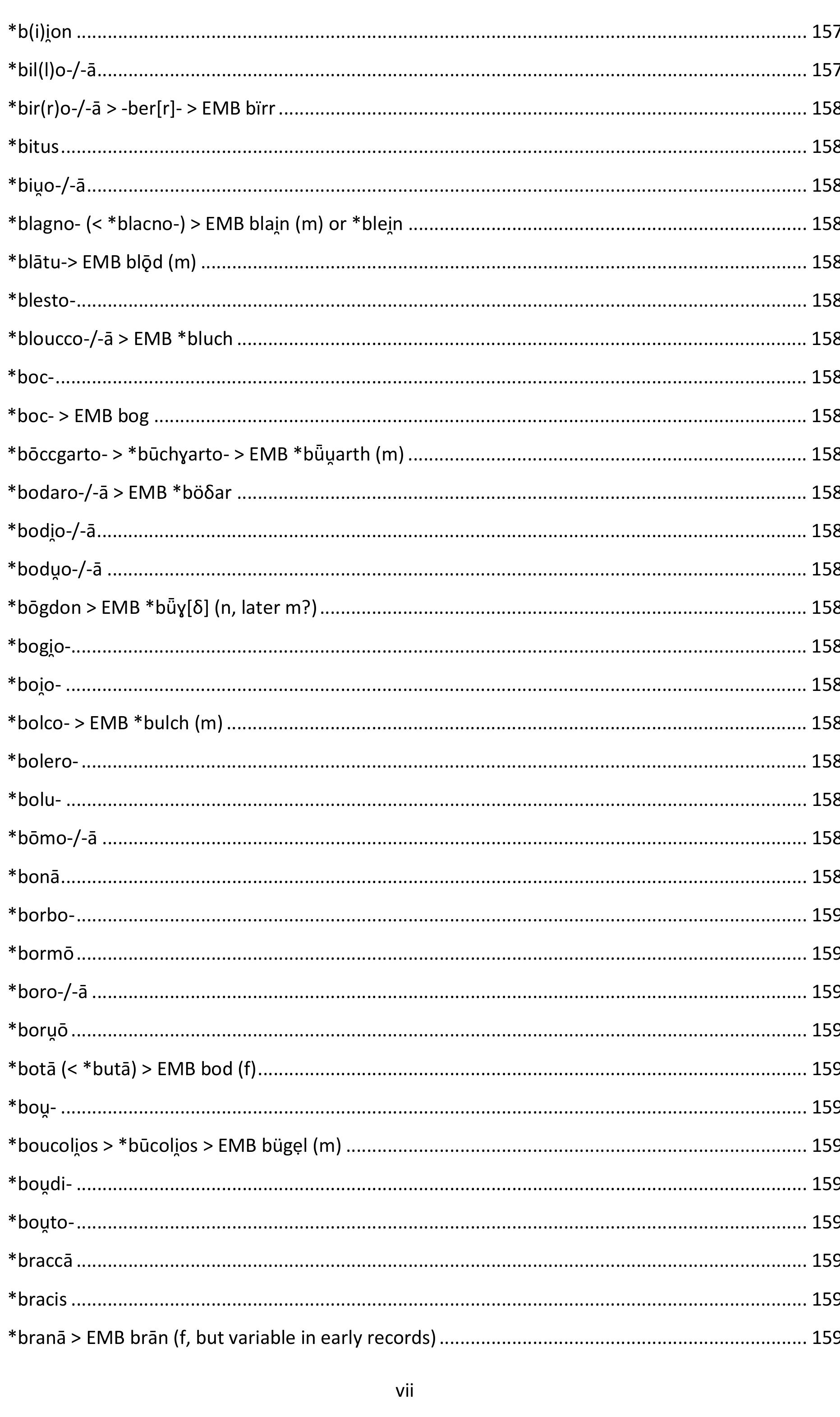 Table 7 - BRITANNIA IN THE RAVENNA COSMOGRAPHY: A