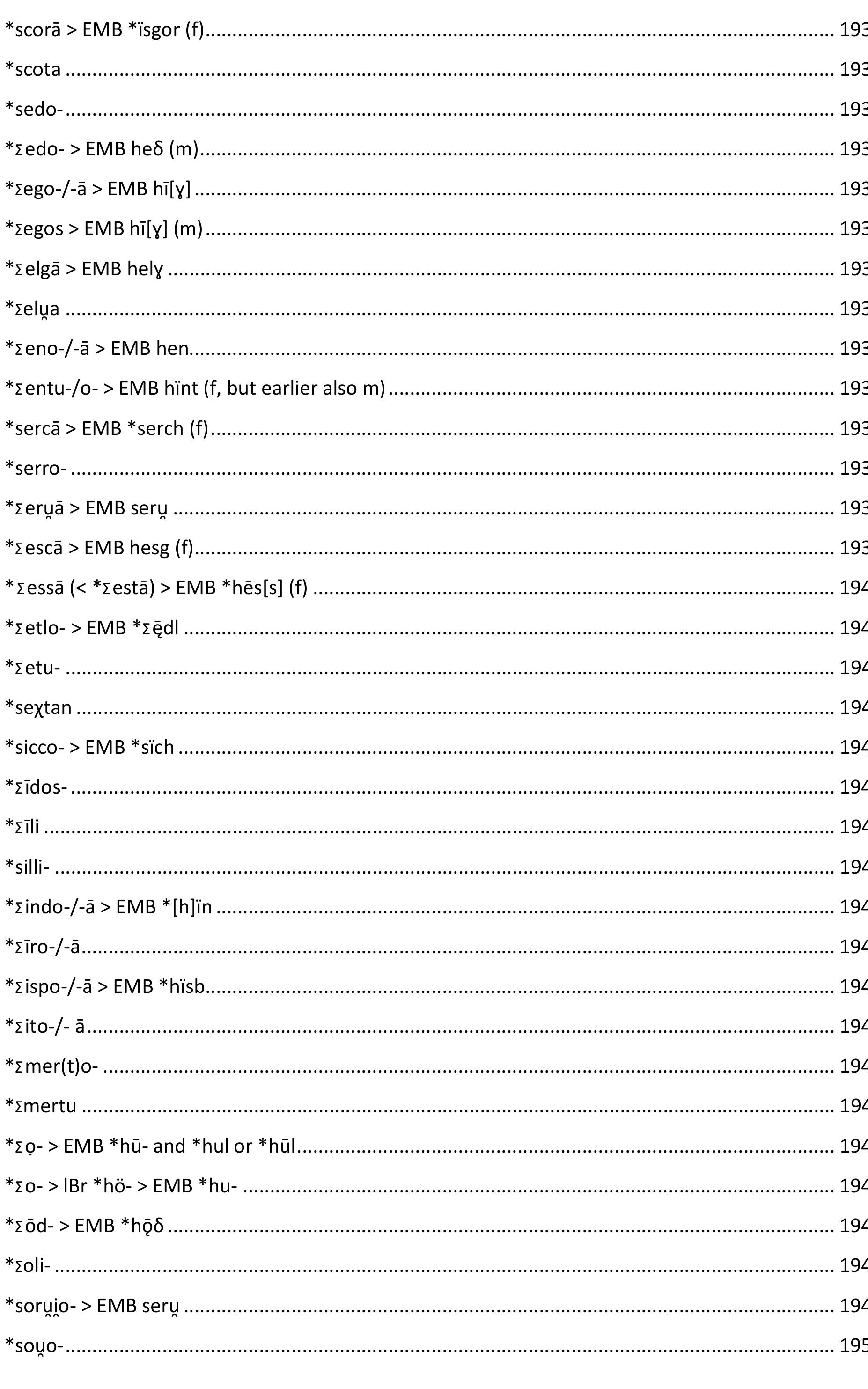 Table 28 - BRITANNIA IN THE RAVENNA COSMOGRAPHY: A