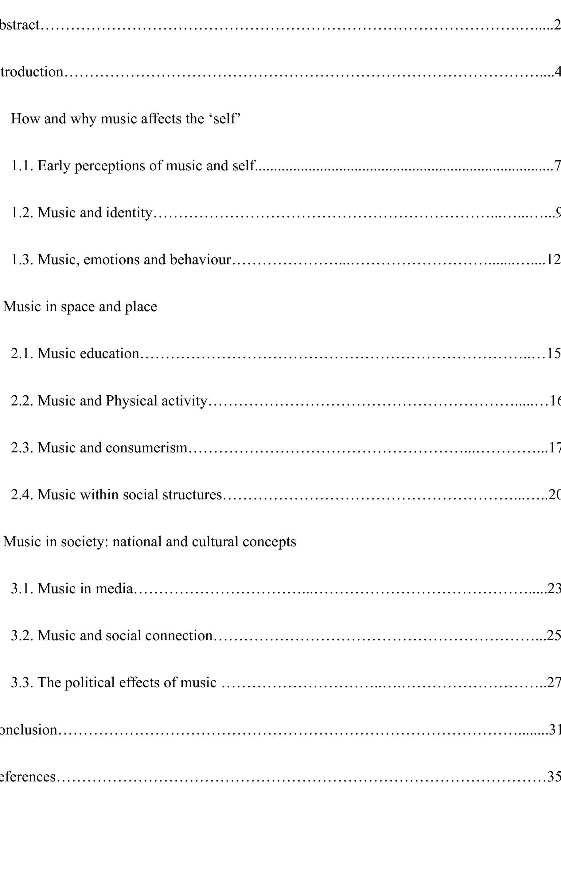 (PDF) How music affects society
