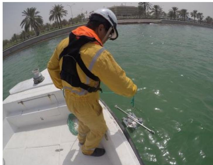 Se ee a marine sediment quality samples for laboratory