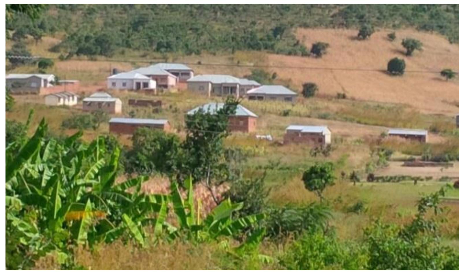 Some housing development at mwami border source: photo taken
