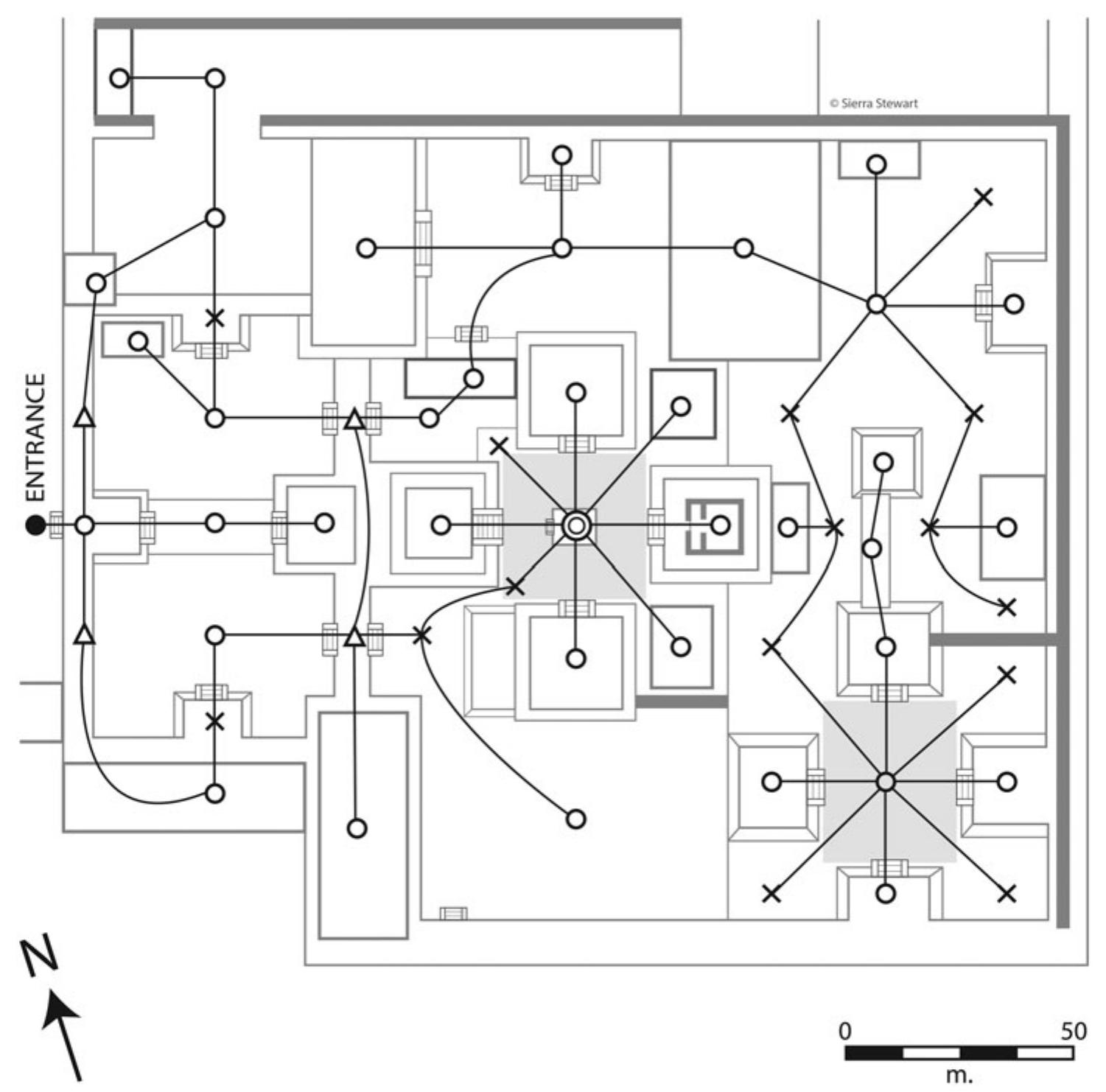 Xalla compound (civic compound, #a38) with network analysis.