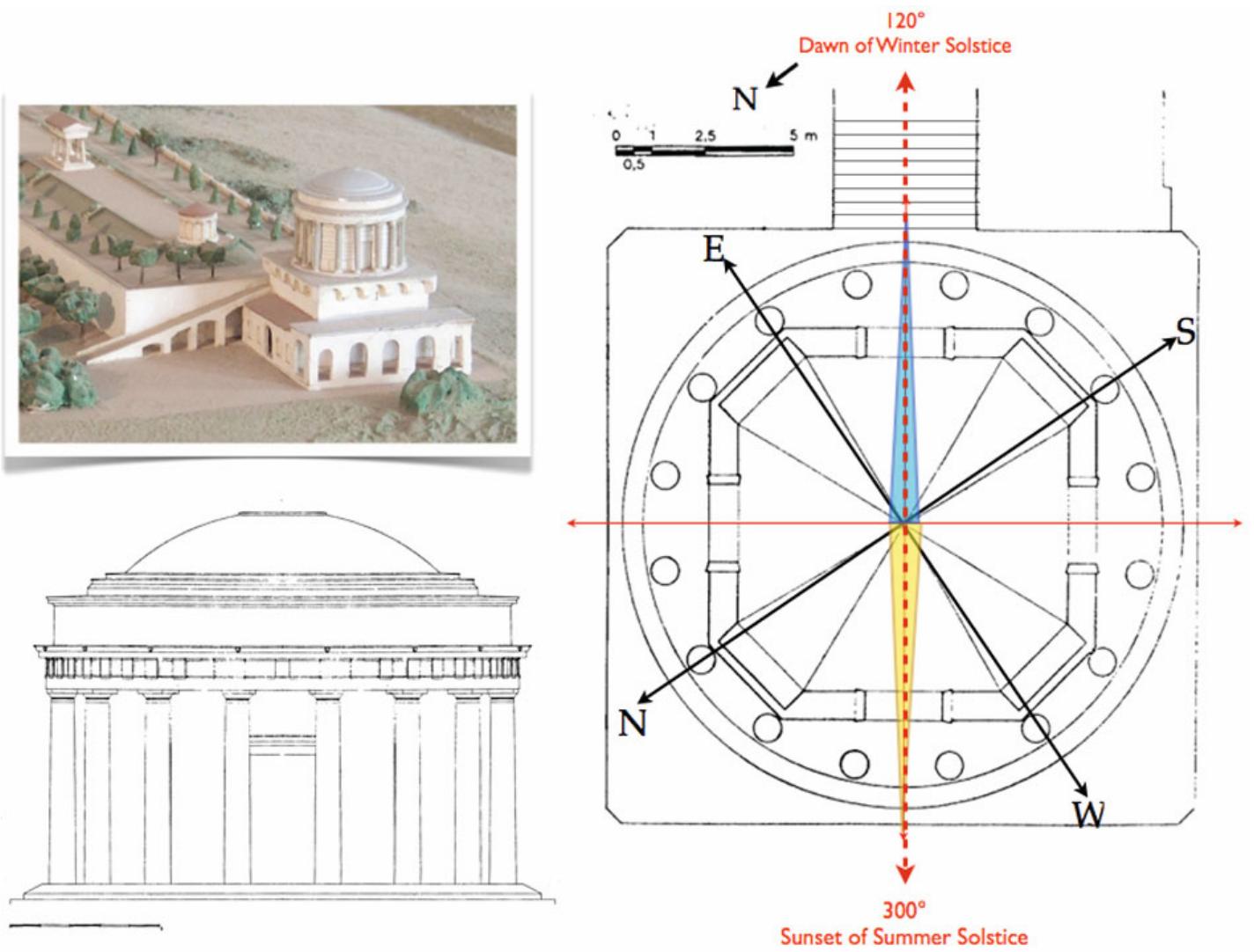 Roccabruna once had a second floor with a circular temple
