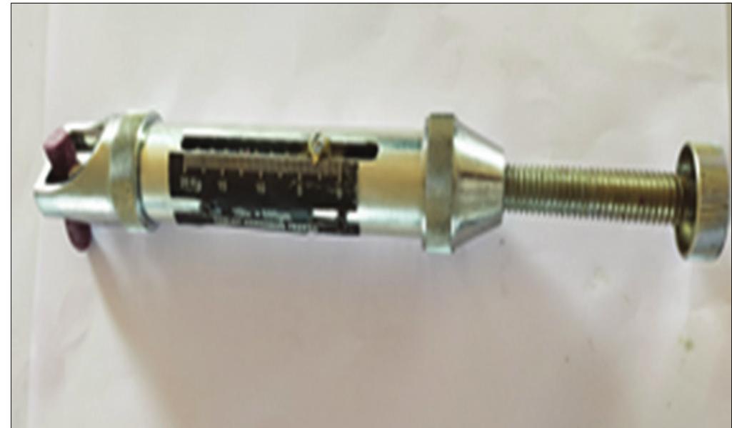 Hardness testing of lipstick