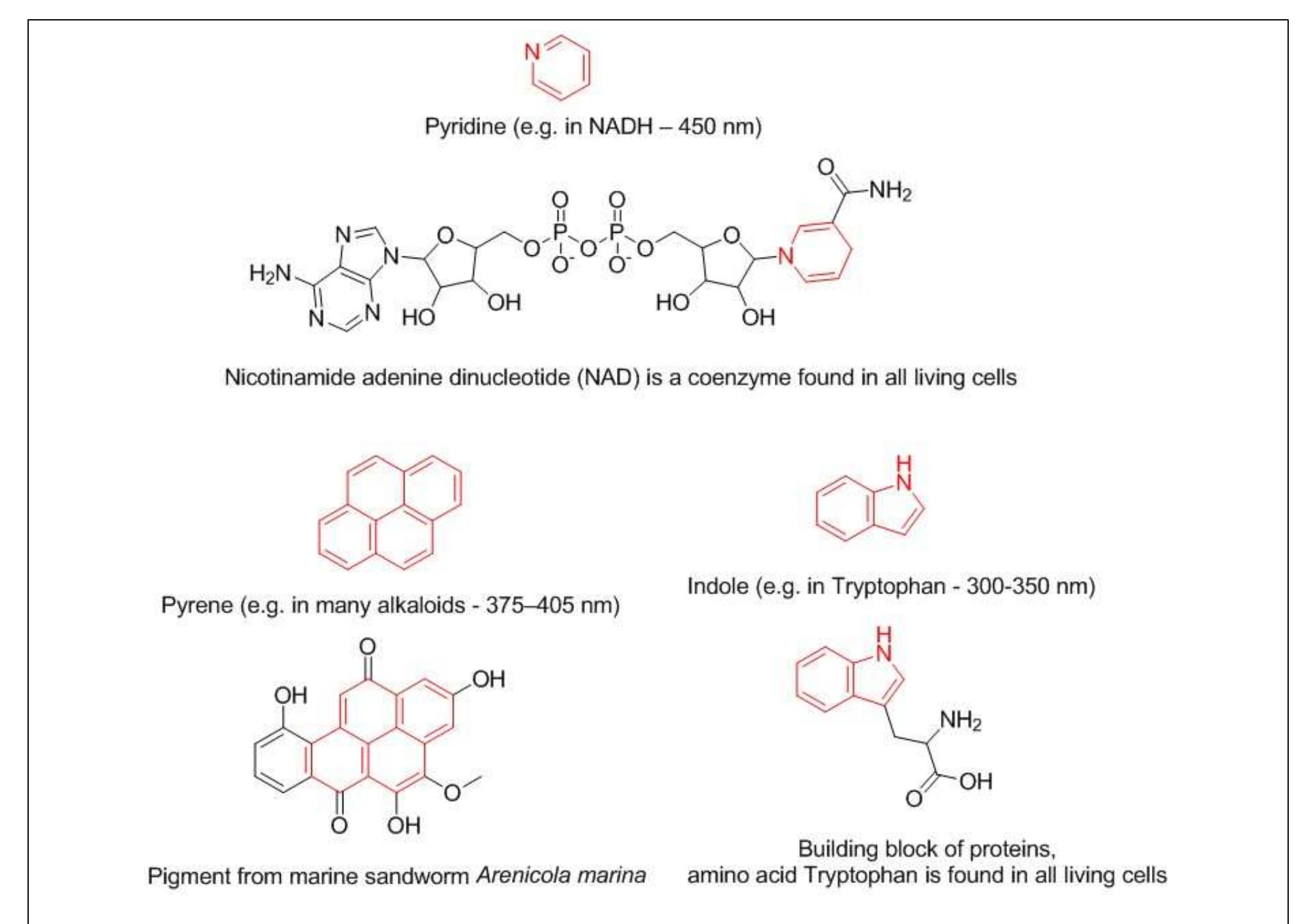 -1. examples of earth’s biochemicals (in water) with
