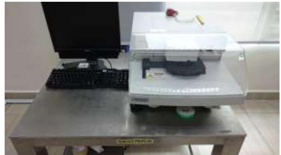 Alpha-step iq surface profiler result and discussion