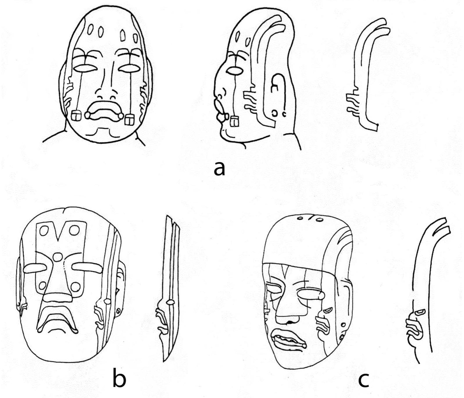 Middle preclassic olmec portrayals of a clefi-headed deity: