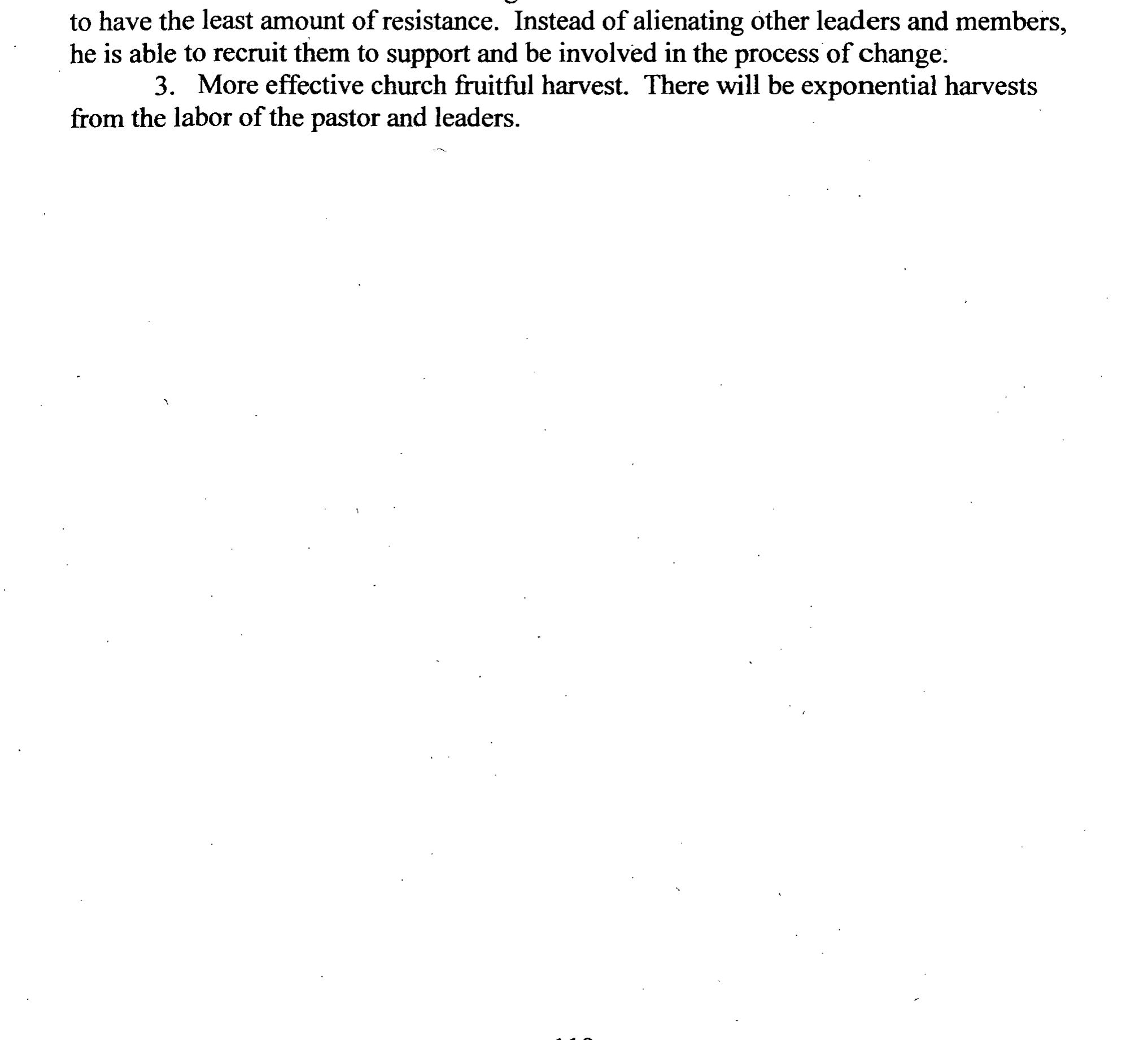 Table 12 - Discipleship Master Plan: A Disciple-Making