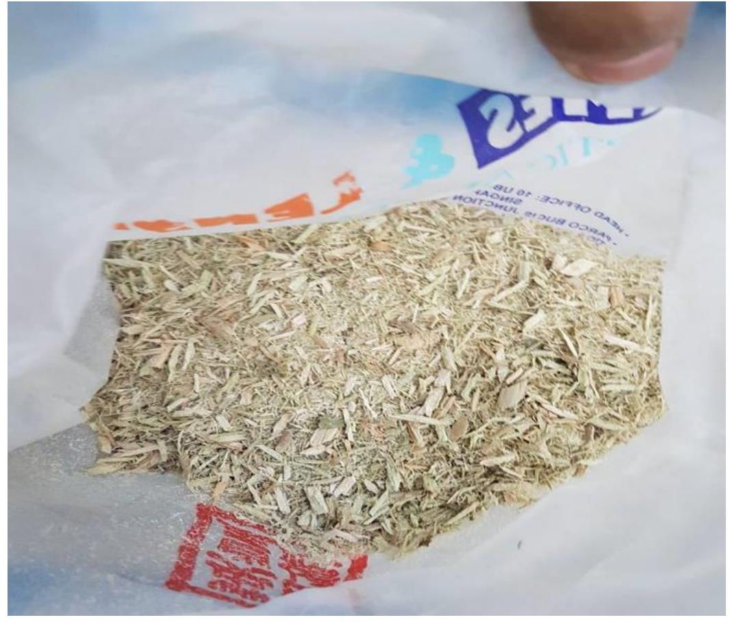 Figure 1 - from Pulverized Water Hyacinth as an Admixture