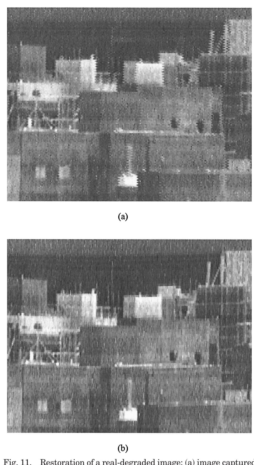 Figure 11 - Restoration of Images Captured by a Staggered