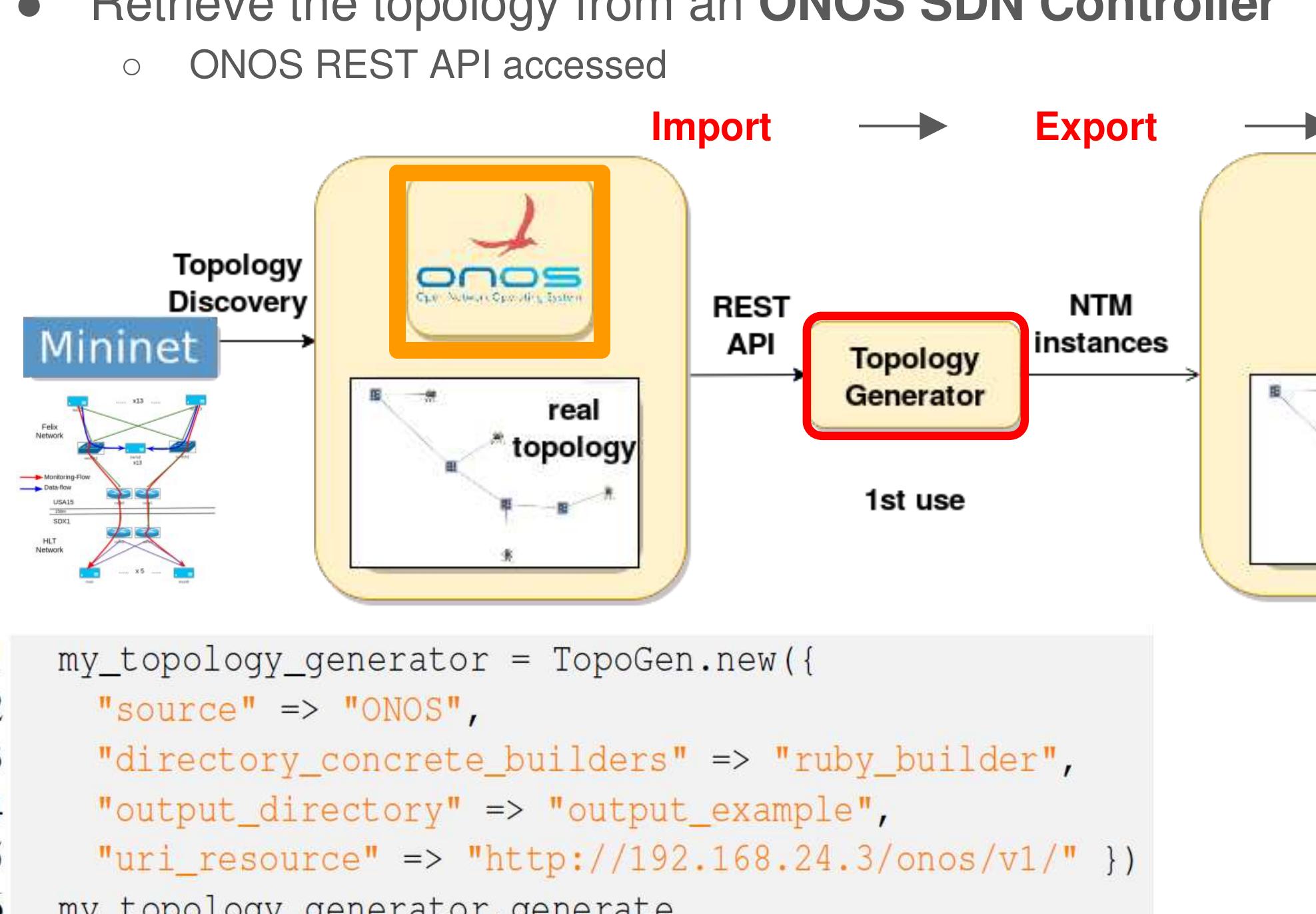 Figure 15 - TopoGen: A network topology generation