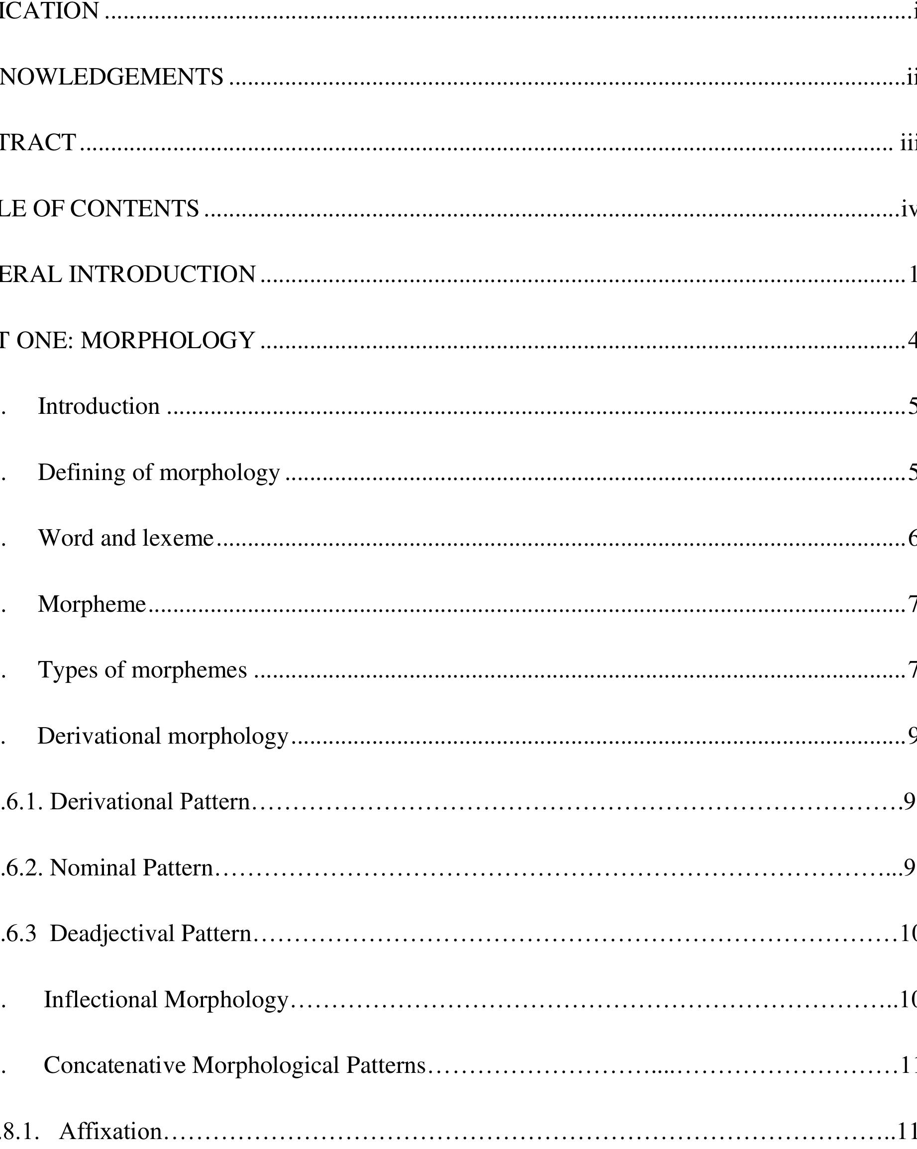 Table 1 - A Morpho-syntactic anatomy of passive voice