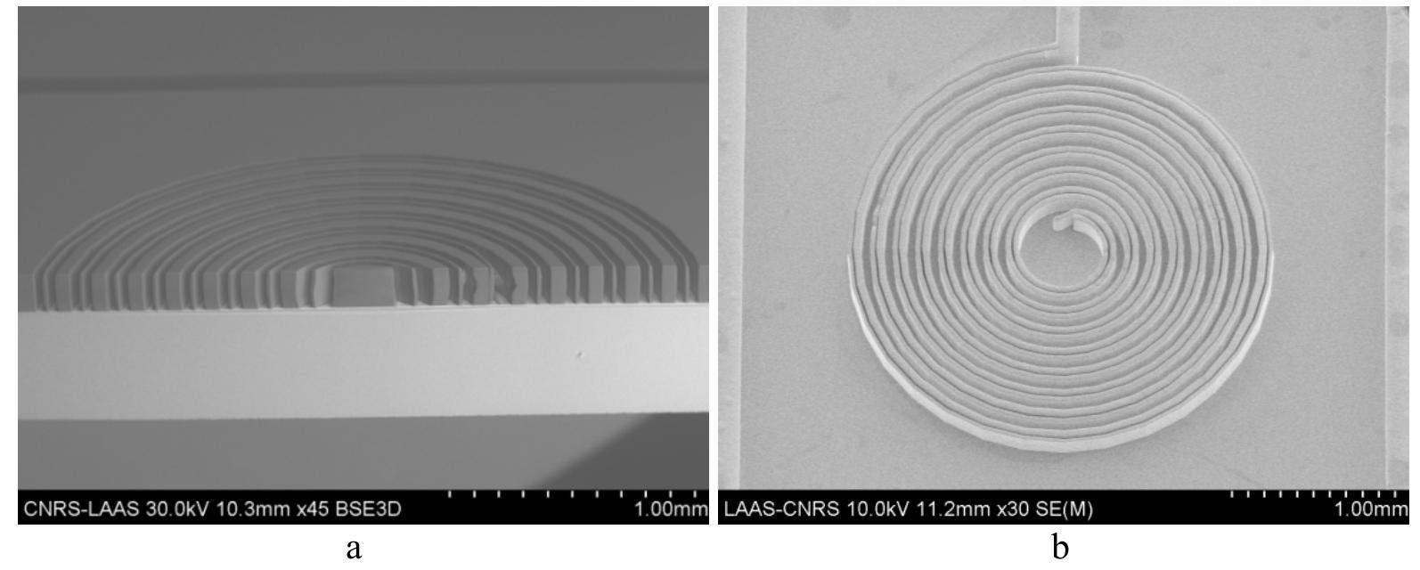 160 tsm-thick bpn resist mold featuring a 10:1 aspect ratio