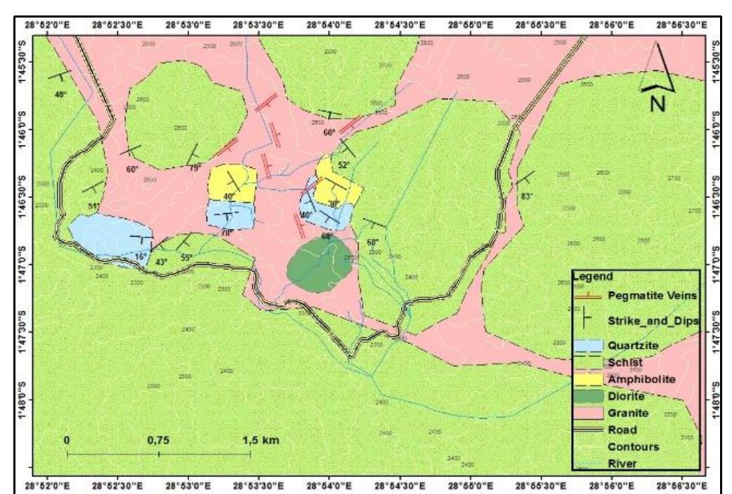 As a result, the mapped region (figure 3), a metamorphic