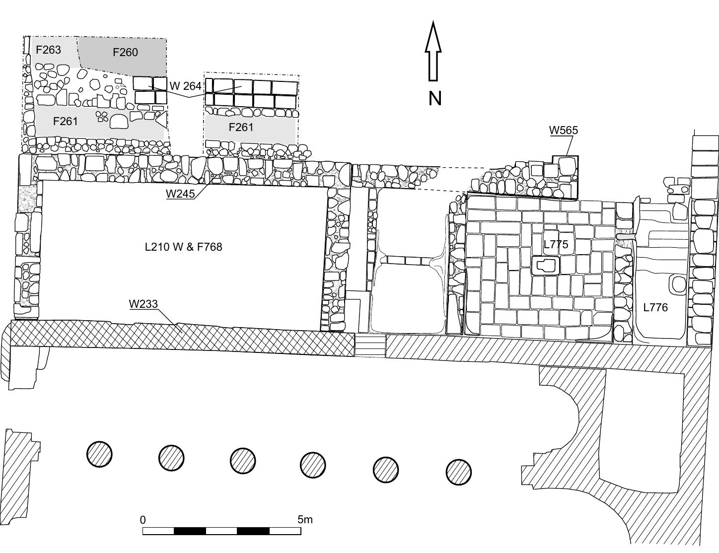 8. plan of the northern wing of the nwc (drawing: m.