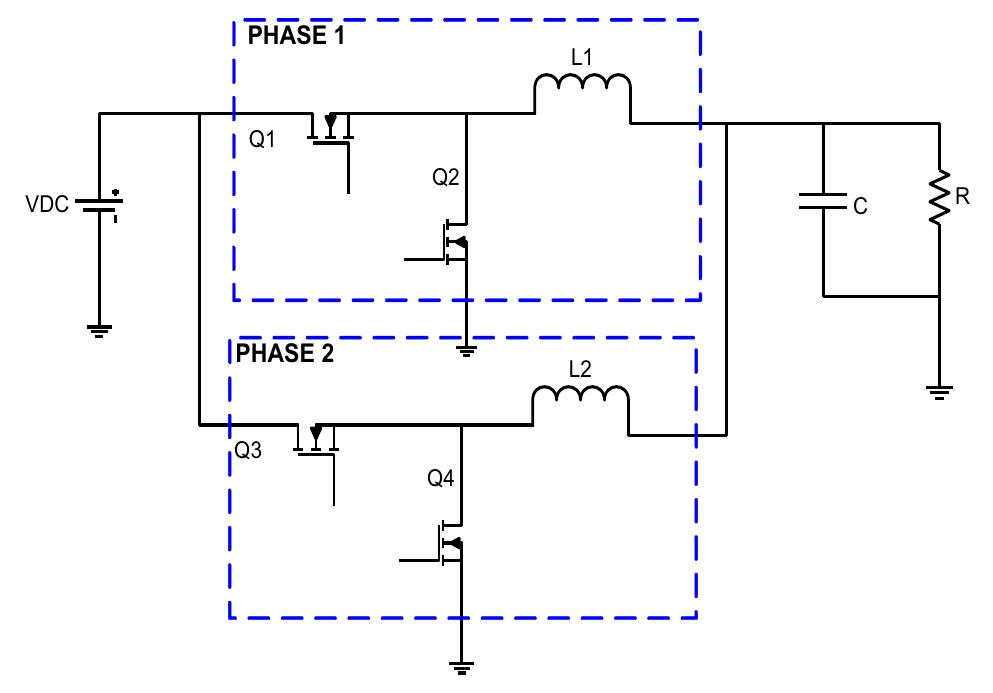 Multiphase synchronous buck topology. the solution to this