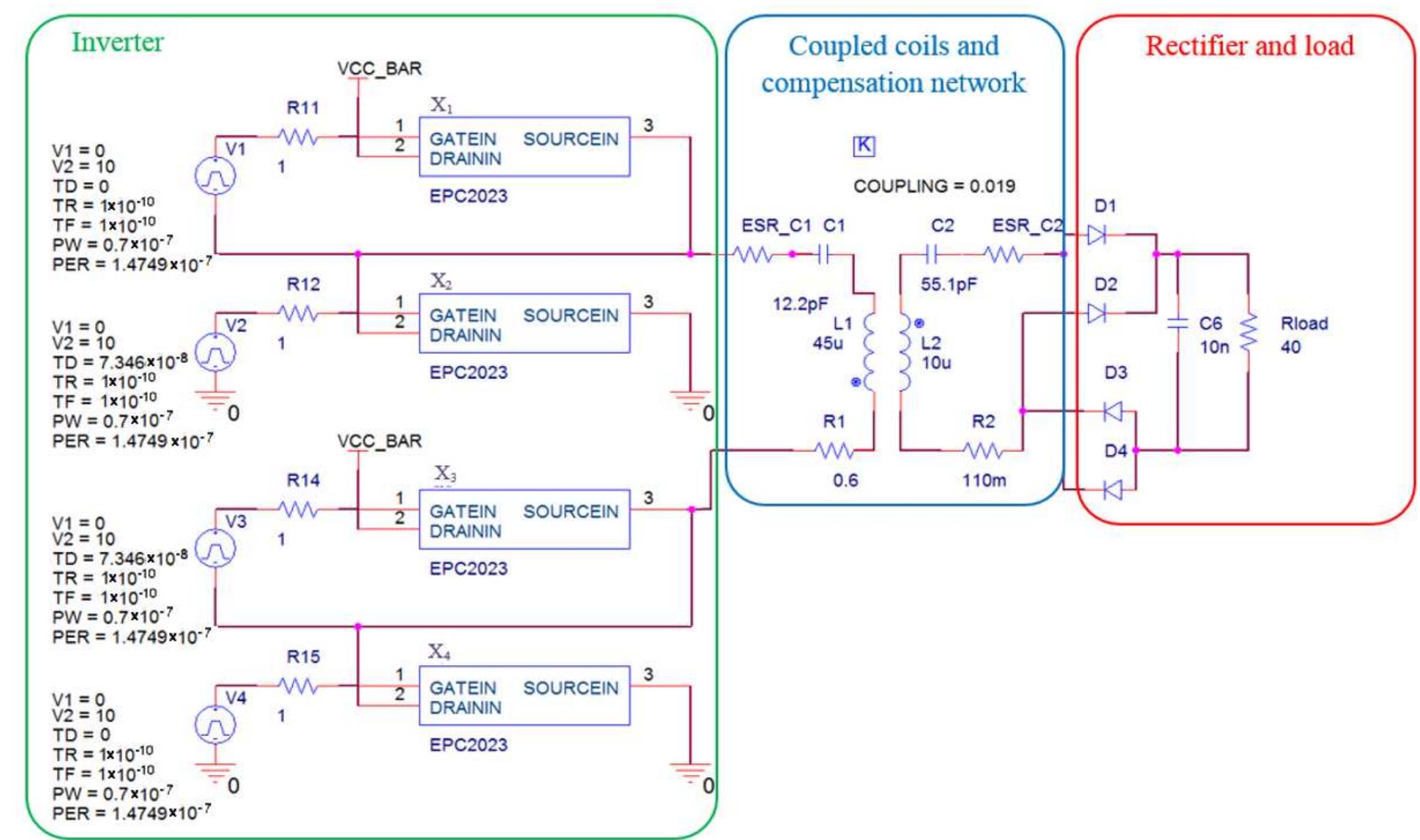 Then, a more realistic configuration of the wpt system that
