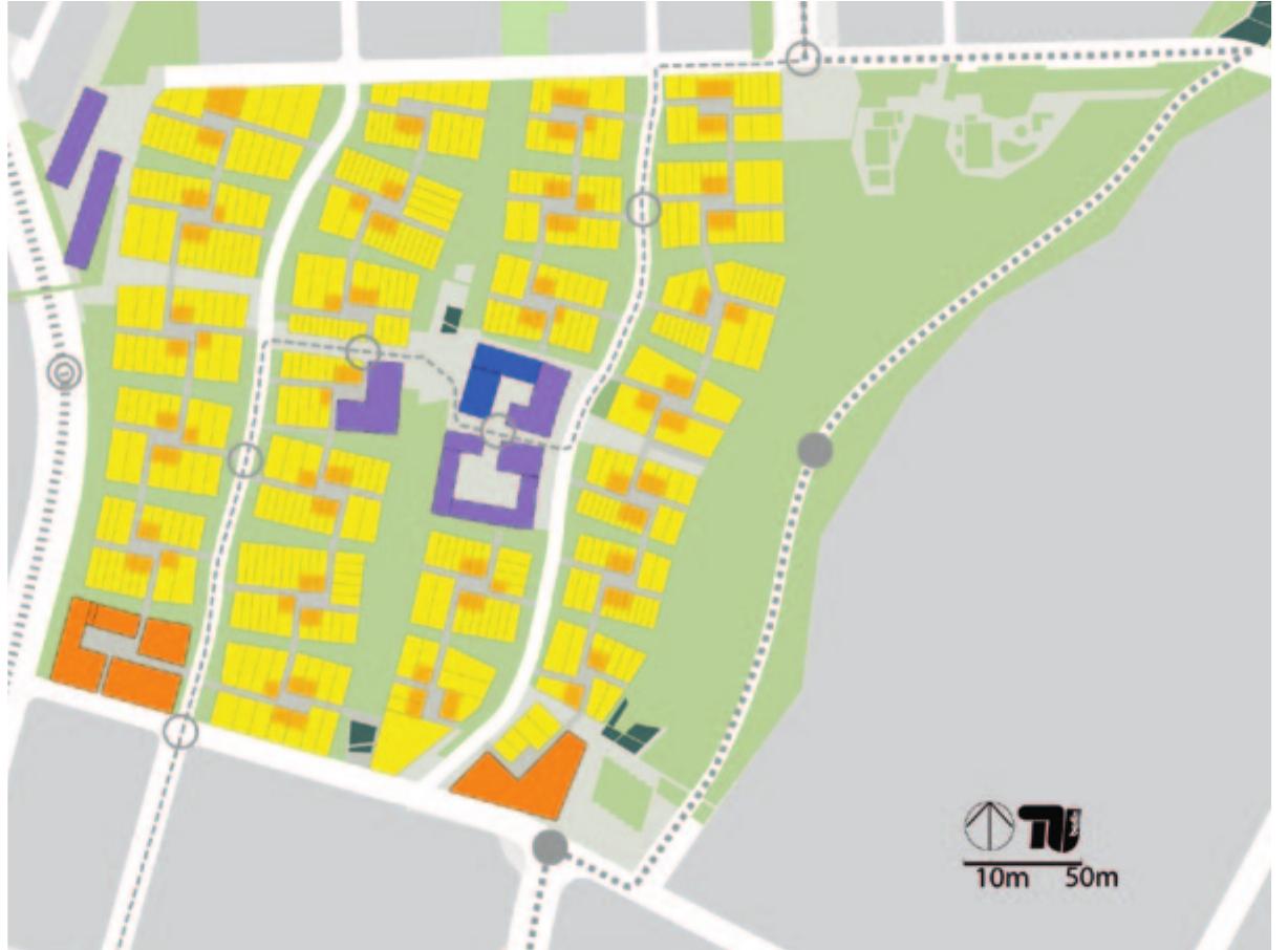 ‘ig. 7: land use concept with small-scale mixed use areas