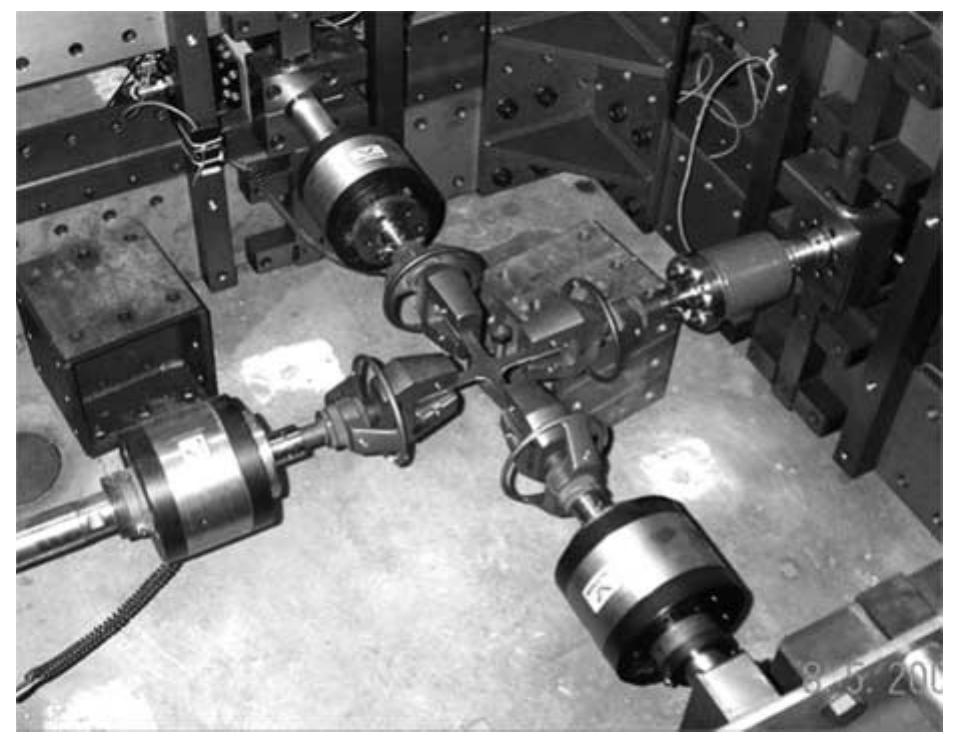Biaxial test bench the biaxial test rig, fig. 1, developed