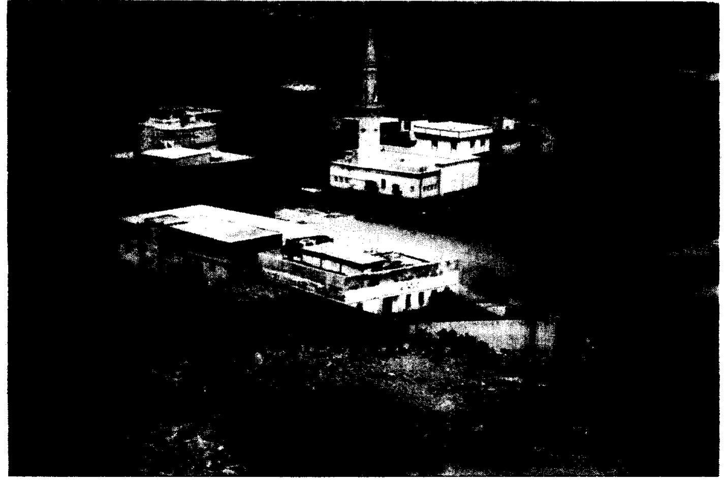 The newly-built friday mosque was one of the first signs of