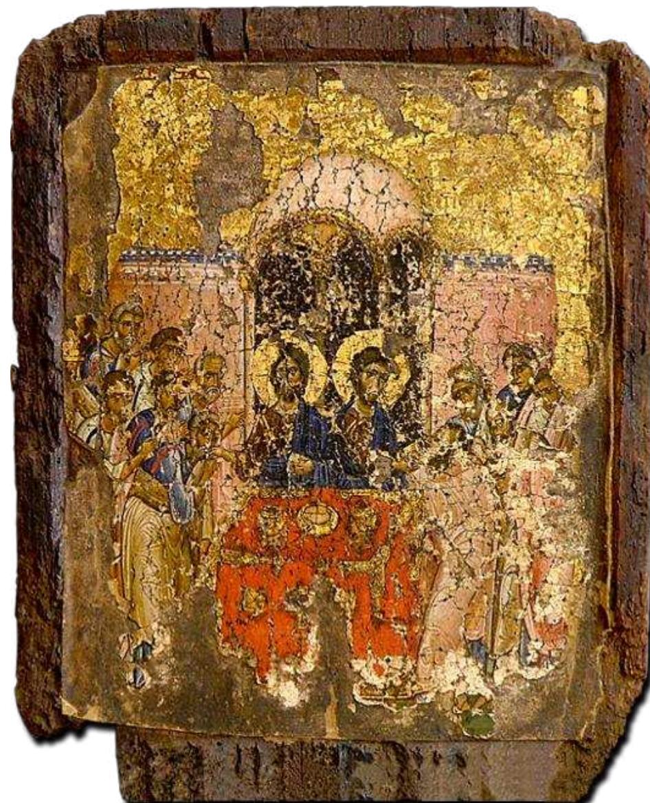 Communion of the apostles, end of 11°-beginning of 12"