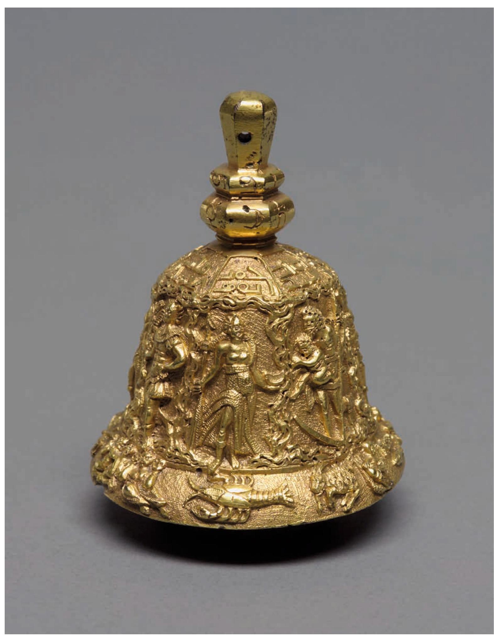 1. hans de bull, alchemical hand bell of rudolf ii