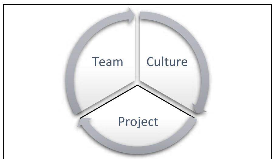Project dimensions adapted agile practice guide [4]