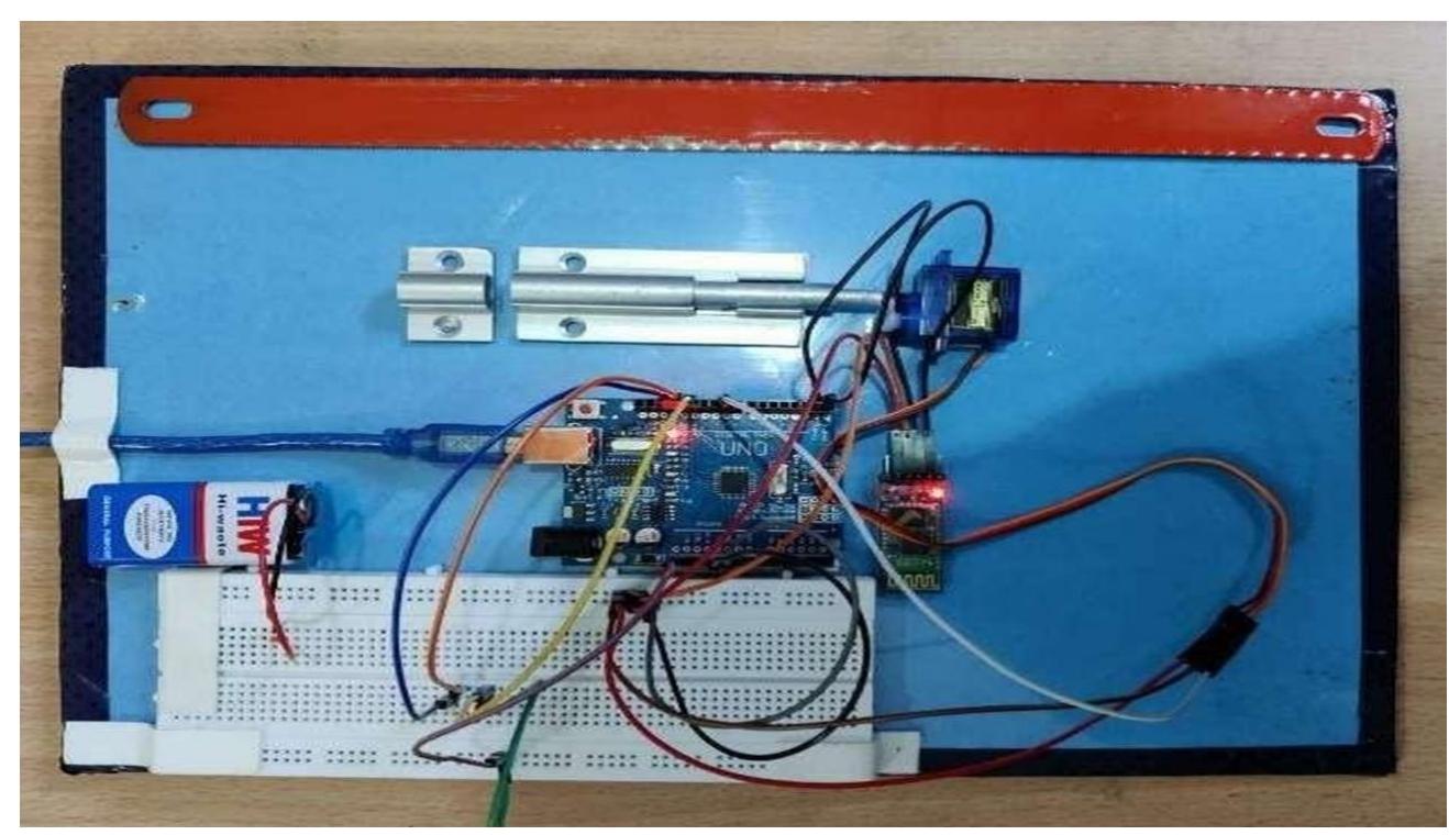Figure 1 Smart Otp Based Wireless Locking System