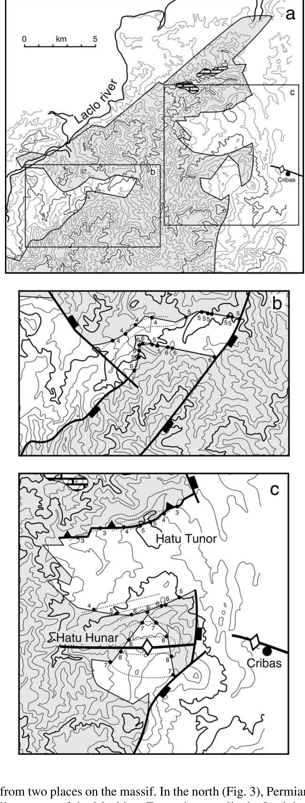 Figure 3 The Structural Setting And Tectonic Significance