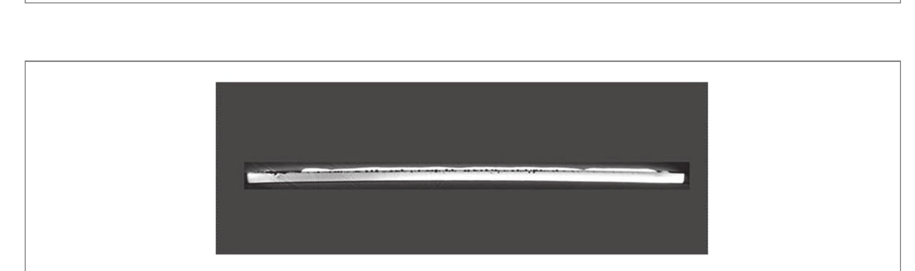 Side view cross-section of 2024 aluminium alloy. figure 7.