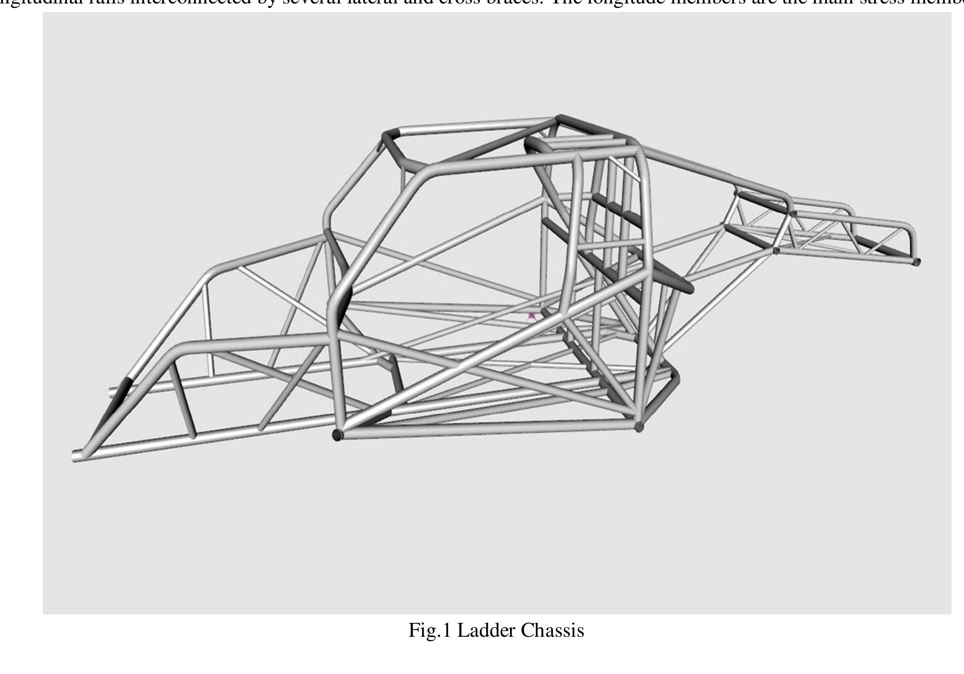Figure 1 - Stress Optimization of F1 Car Chassis Using FEA