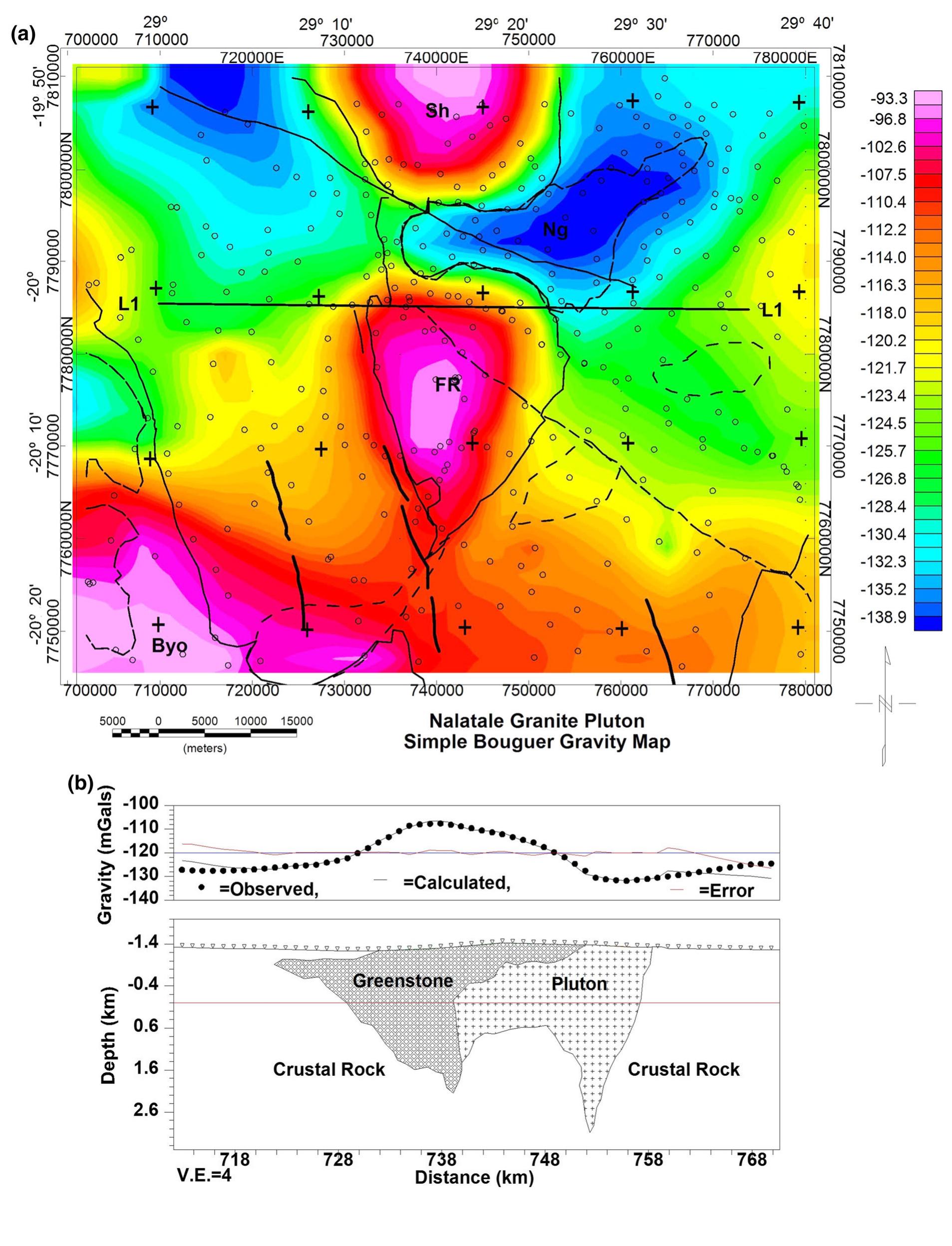Figure 7 - Configuration of Late Archaean Chilimanzi and