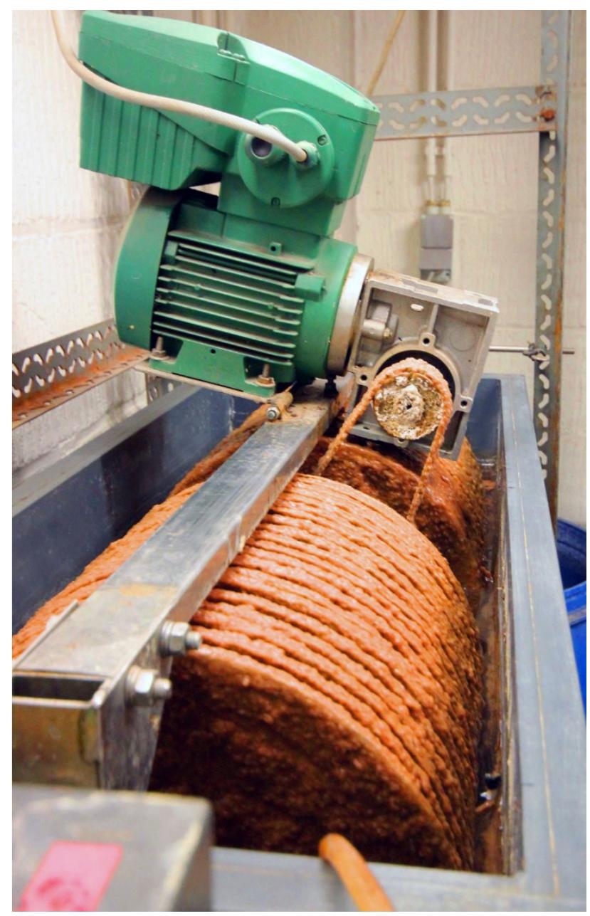 3 lab-scale oland-rotating biological contactor at the